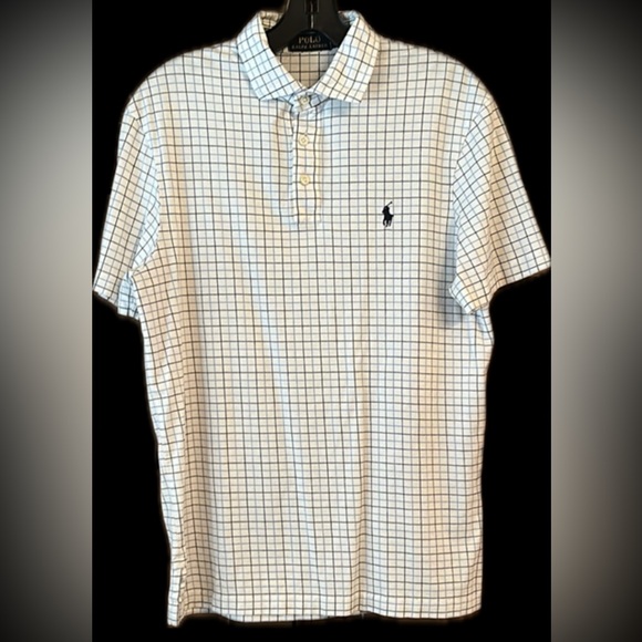 Polo Ralph Lauren | Shirts | Polo By Ralph Lauren Mens White With Light ...